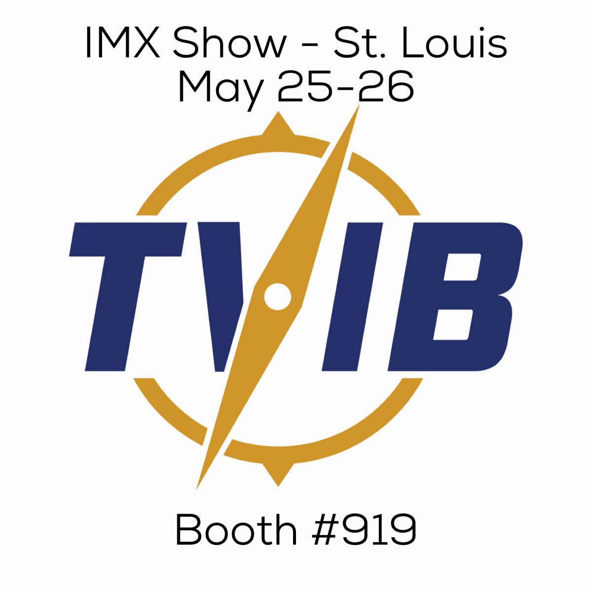 TVIB: IMX Show in St Louis - May 25-26 - Towing Vessel Inspection Bureau